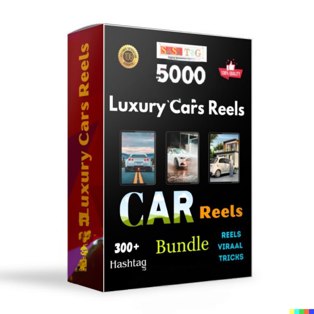3000-5000 MEGA CAR REELS BUNDLE