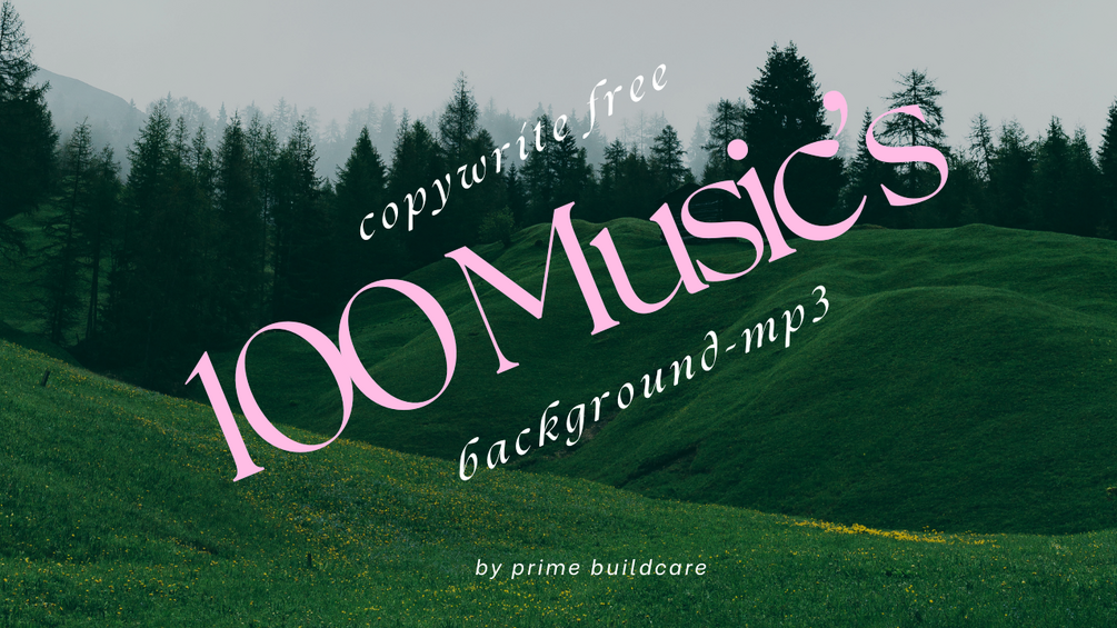 100 Music's: Royalty-Free Background Tracks for Stress-Free Creativity