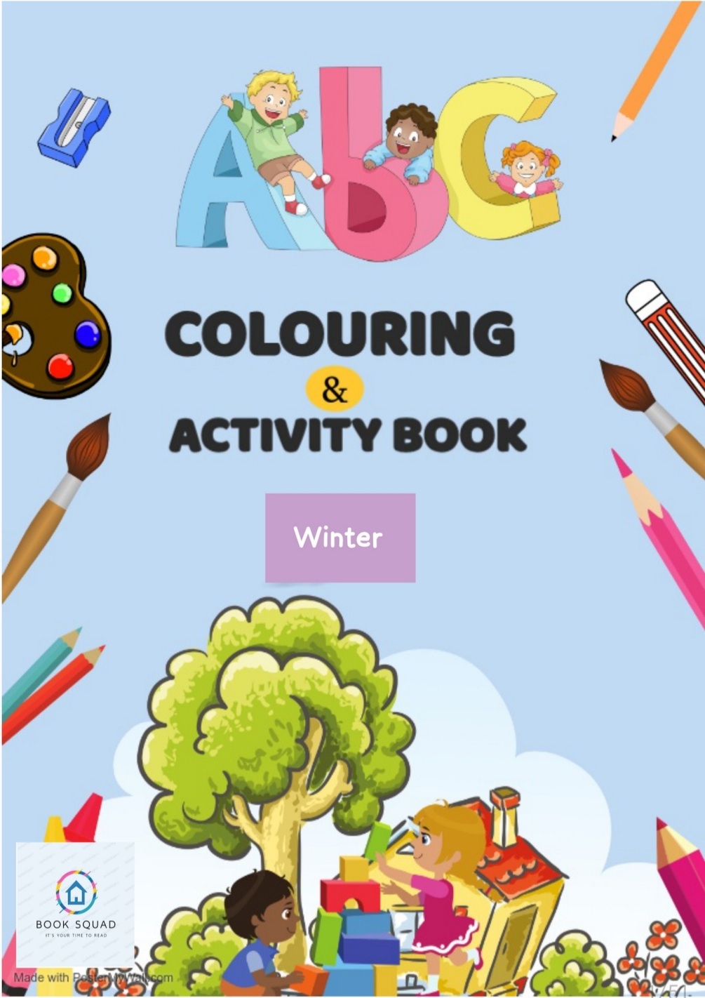 Winter Colouring and Activity book