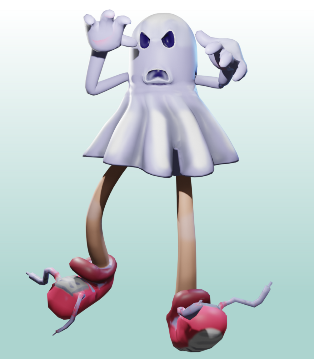 Sneakers ghost vrchat avatar