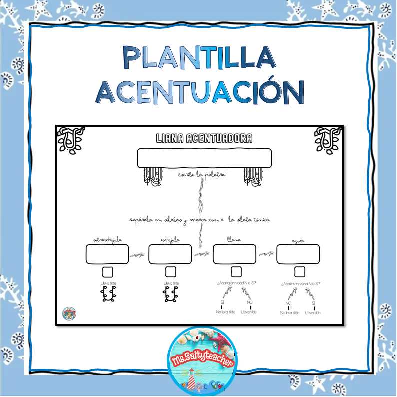 Plantilla acentuación: liana