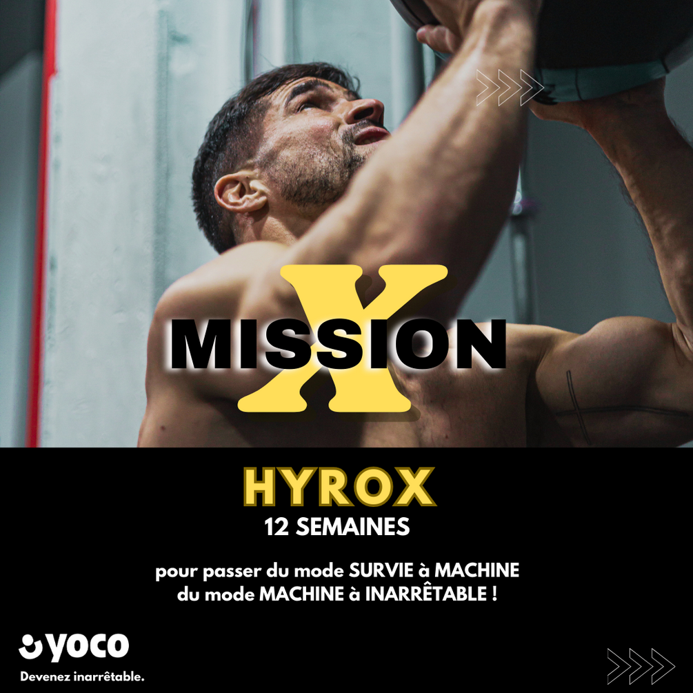 Hyrox - Programmation 12 Semaines - Niveau 1 - "Exploration" Débutants