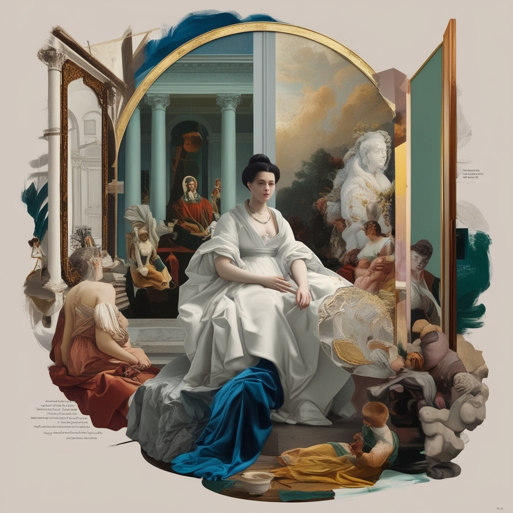 🎨 Reimagining Tradition: A Contemporary Masterpiece Paintings