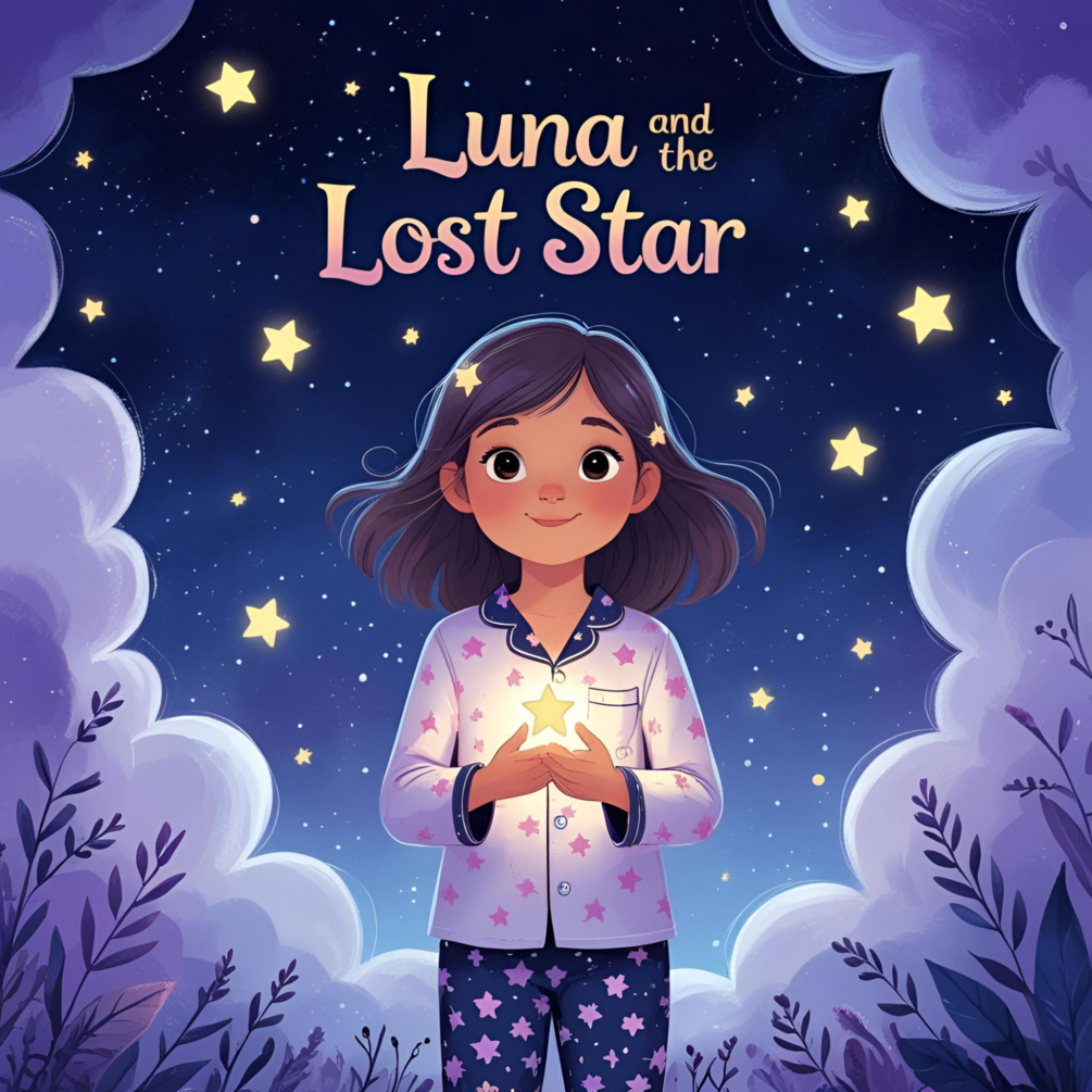Luna and the Lost Star - Story Book