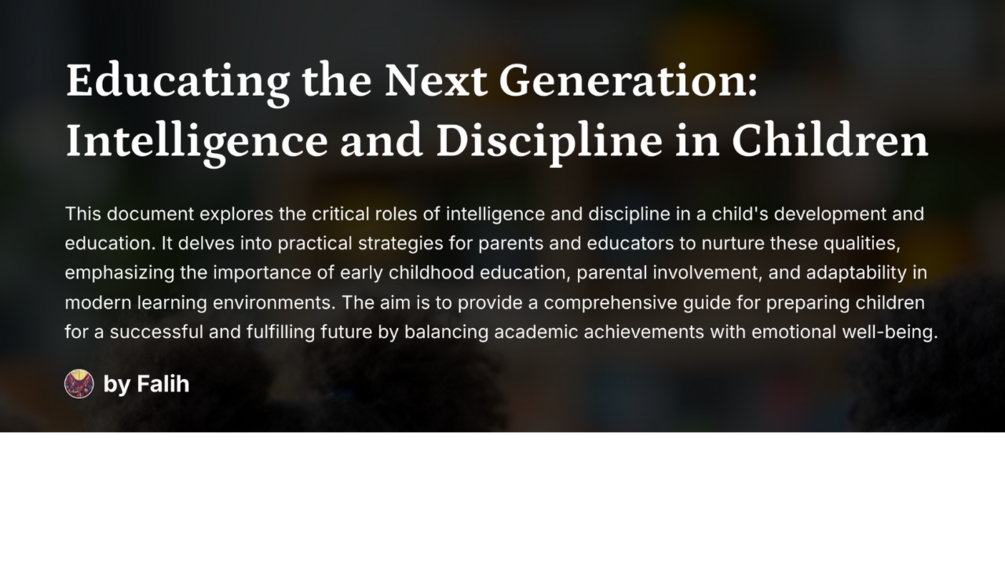 Educating-the-Next-Generation-Intelligence-and-Discipline-in-Children