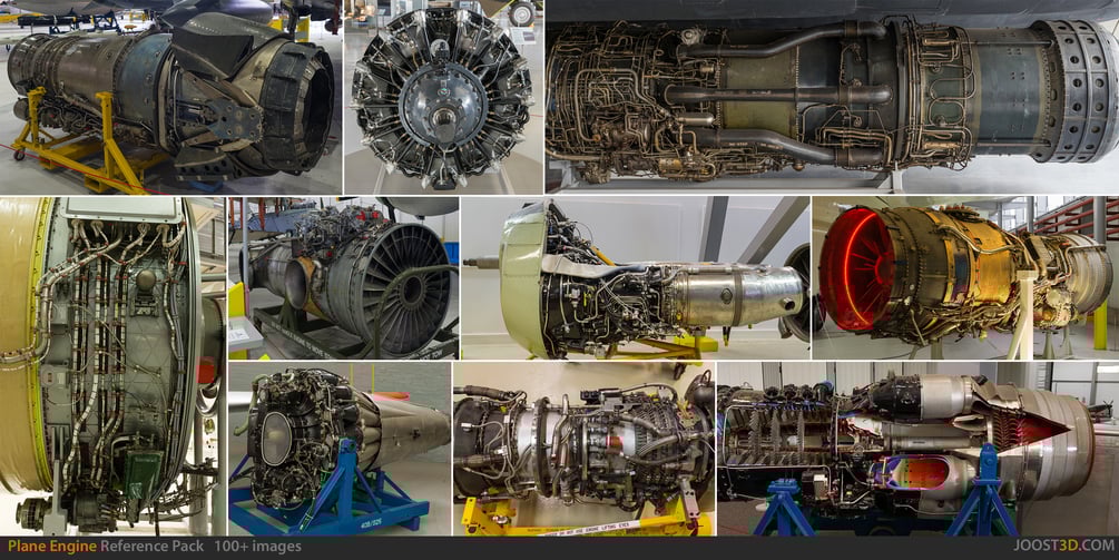 Plane engine reference pack
