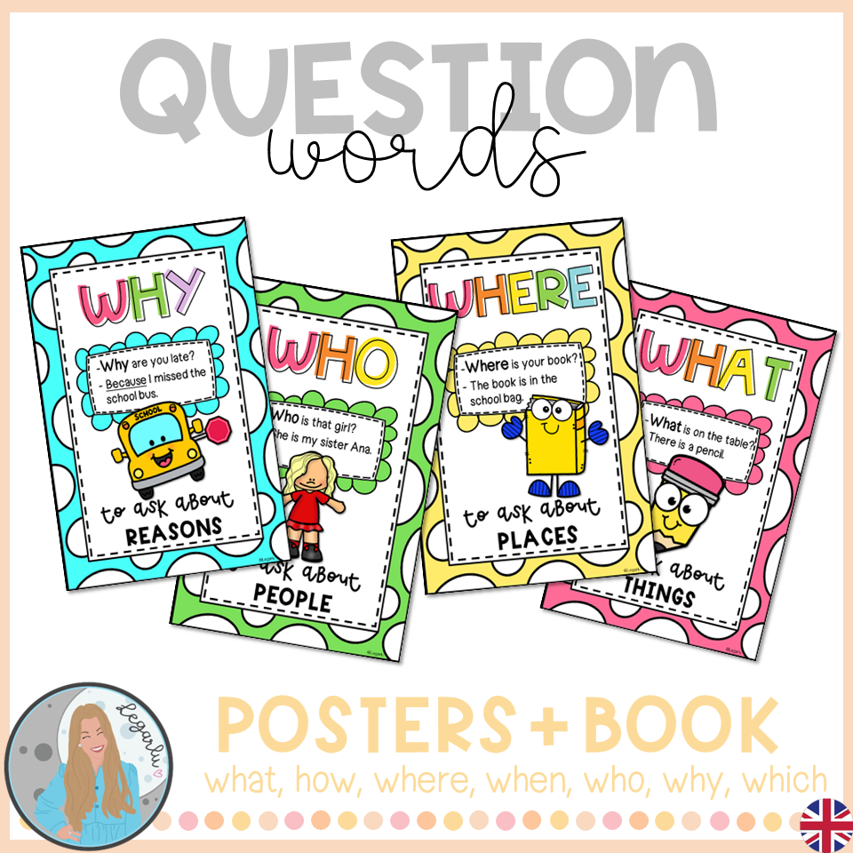 WH- QUESTION WORDS POSTERS