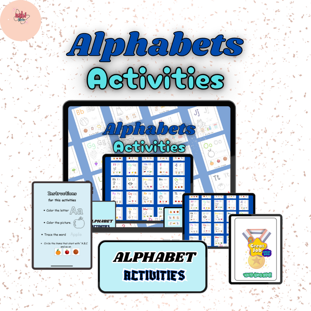 ALPHABET Tracing & Coloring Printable – Fun & Educational PDF for Kids ...