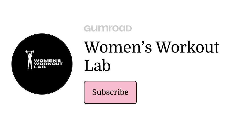 Women’s Workout Lab