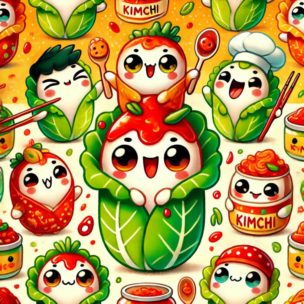 Bundle Kimchi's Anthropomorphic characters