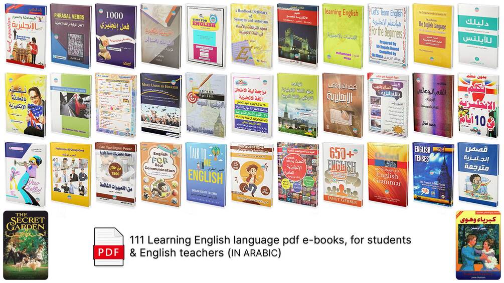 111 Learning English language ebooks for students & English teachers ...