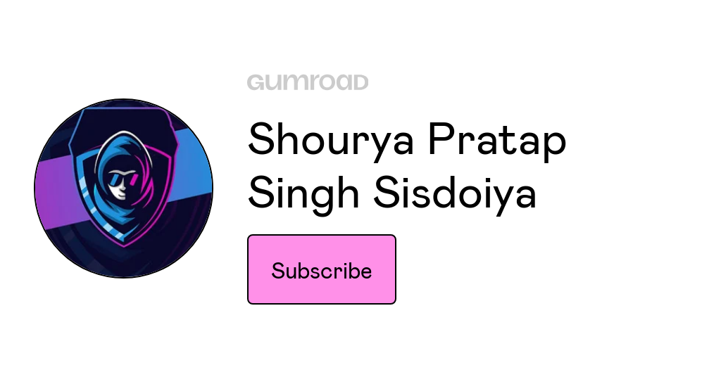 Shourya Pratap Singh Sisdoiya