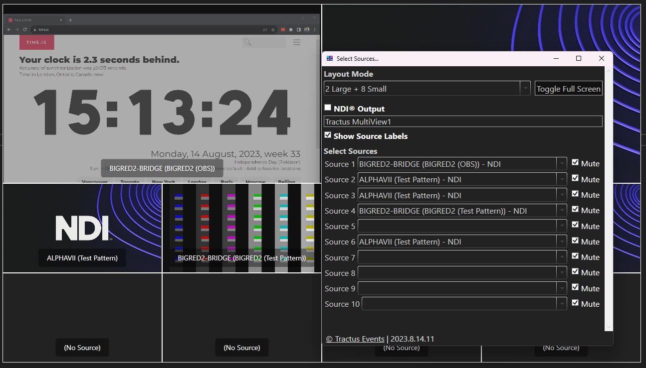 Update to the NDI Multiviewer - Bridge sources - Elias Puurunen