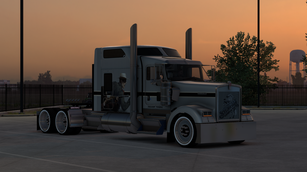 Jon Ruda Kenworth W900 "Highwaykiller" The Lone Ranger Skin