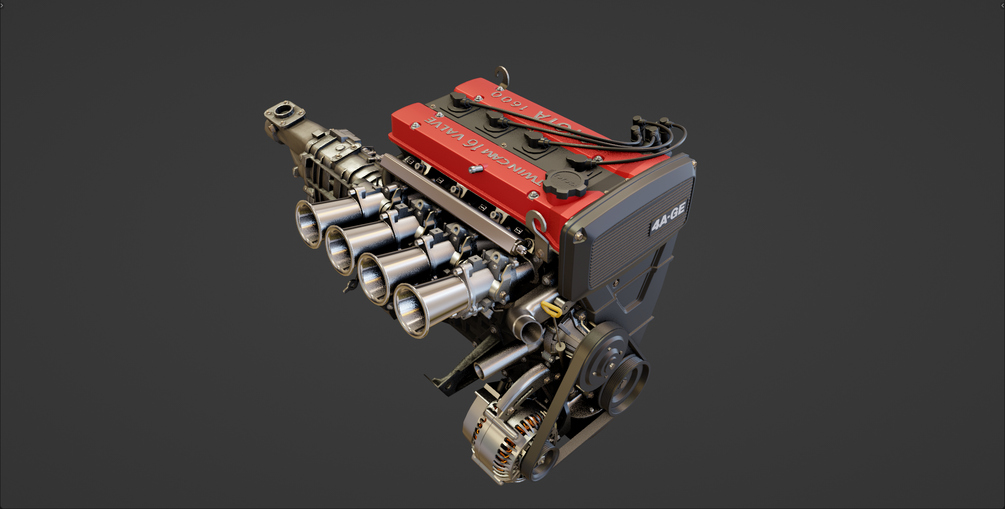4AGE ITB 3D Model