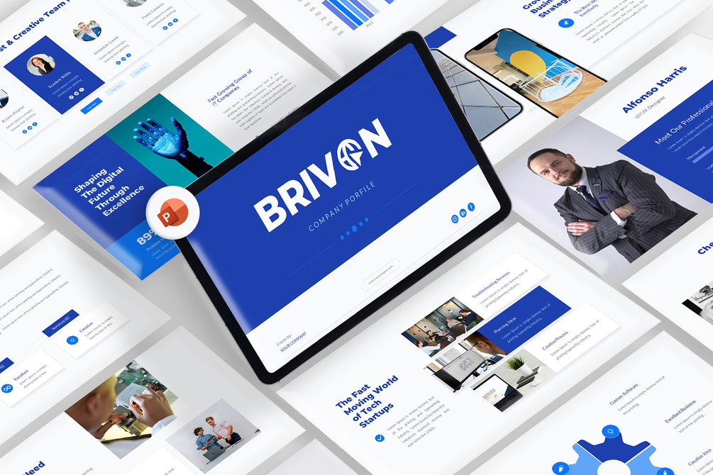 Brivon – Company Profile PowerPoint