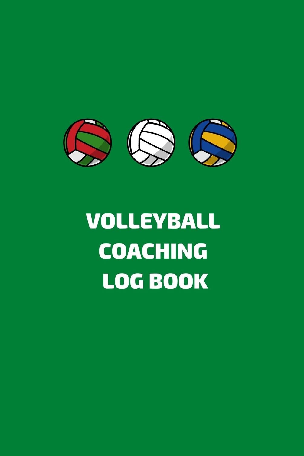 Volleyball Coaching Log Book