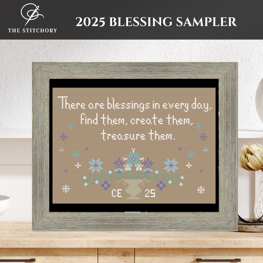 2025 Blessings - Cross Stitch Pattern