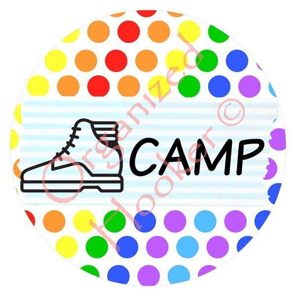 BOOT CAMP Printable Planner Stickers — Digital Download