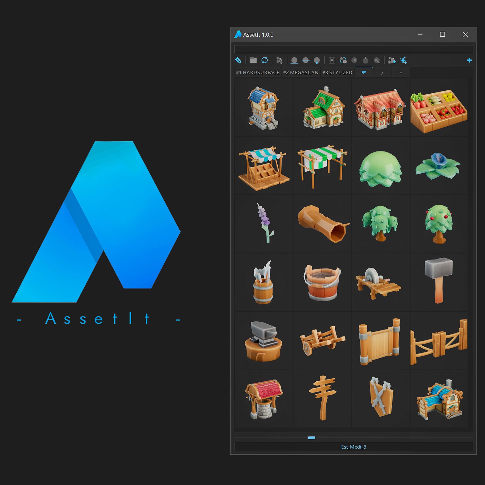 New Script : AssetIt - Asset Manager for Maya - Wizix