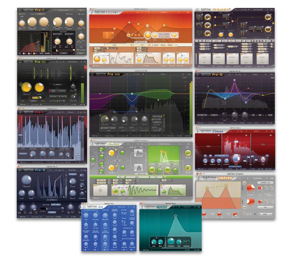 Fab Filter Total Bundle Plugin Vst Aax ( Windows )