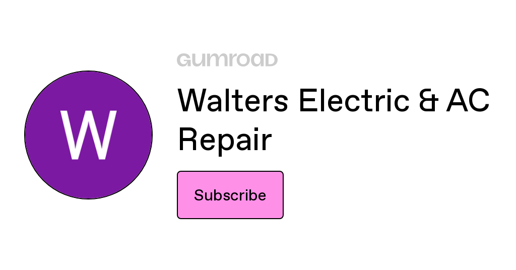 Walters Electric & AC Repair