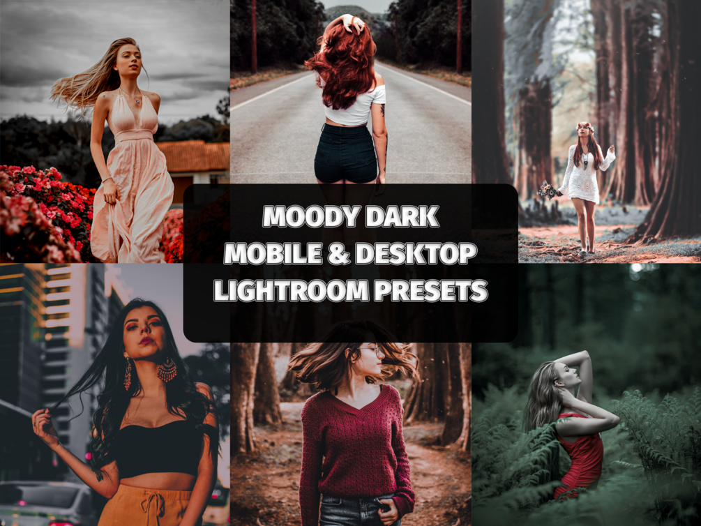 Moody Dark - 7 Lightroom Presets
