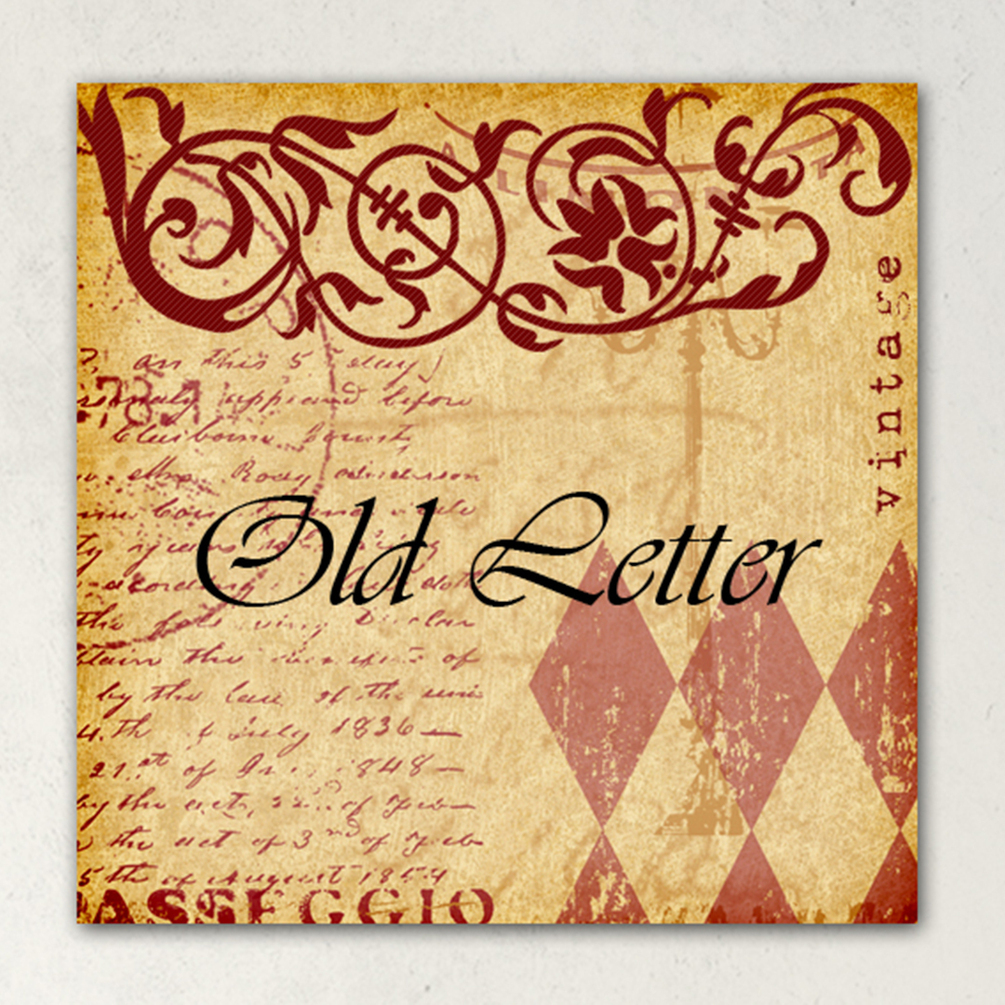 Old Letter Etsy Shop BIG COVER Set