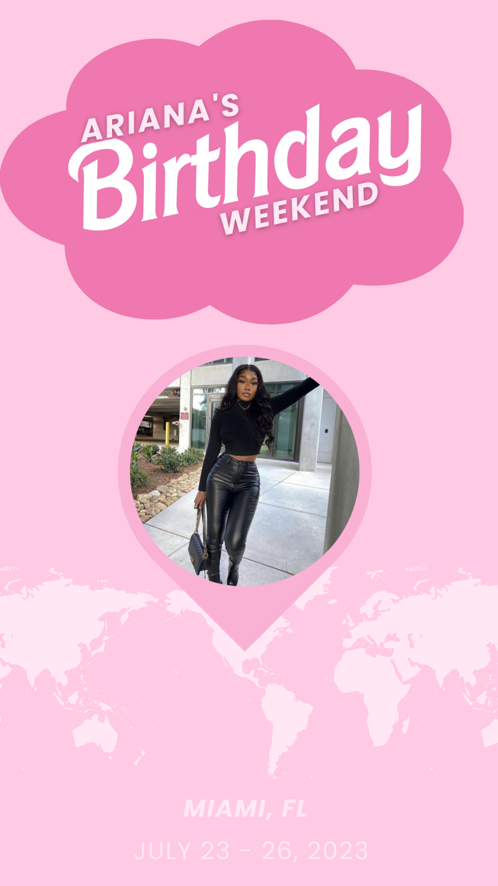 Birthday Weekend Planner