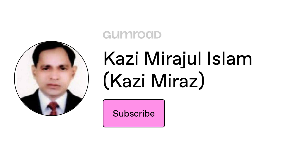 Kazi Mirajul Islam (Kazi Miraz)
