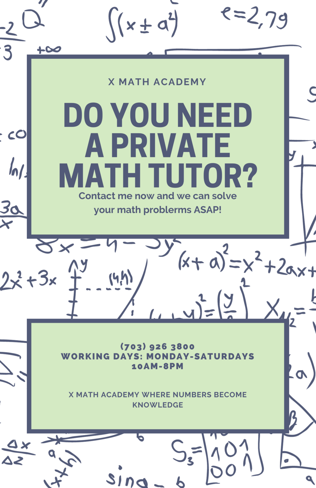 Math Tutoring