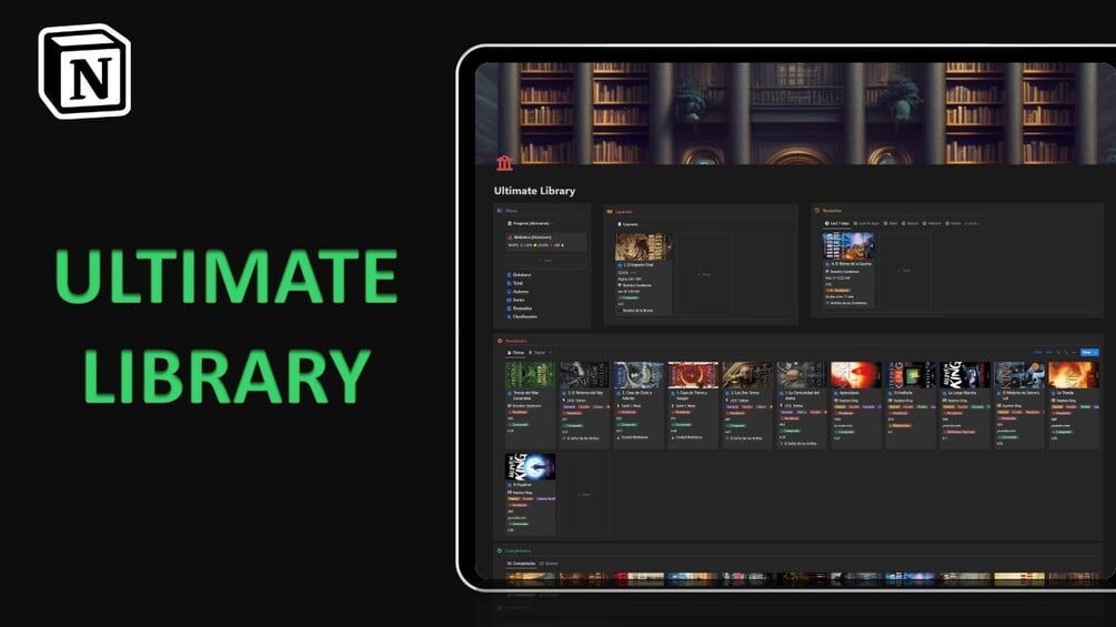 Ultimate Library Notion Template