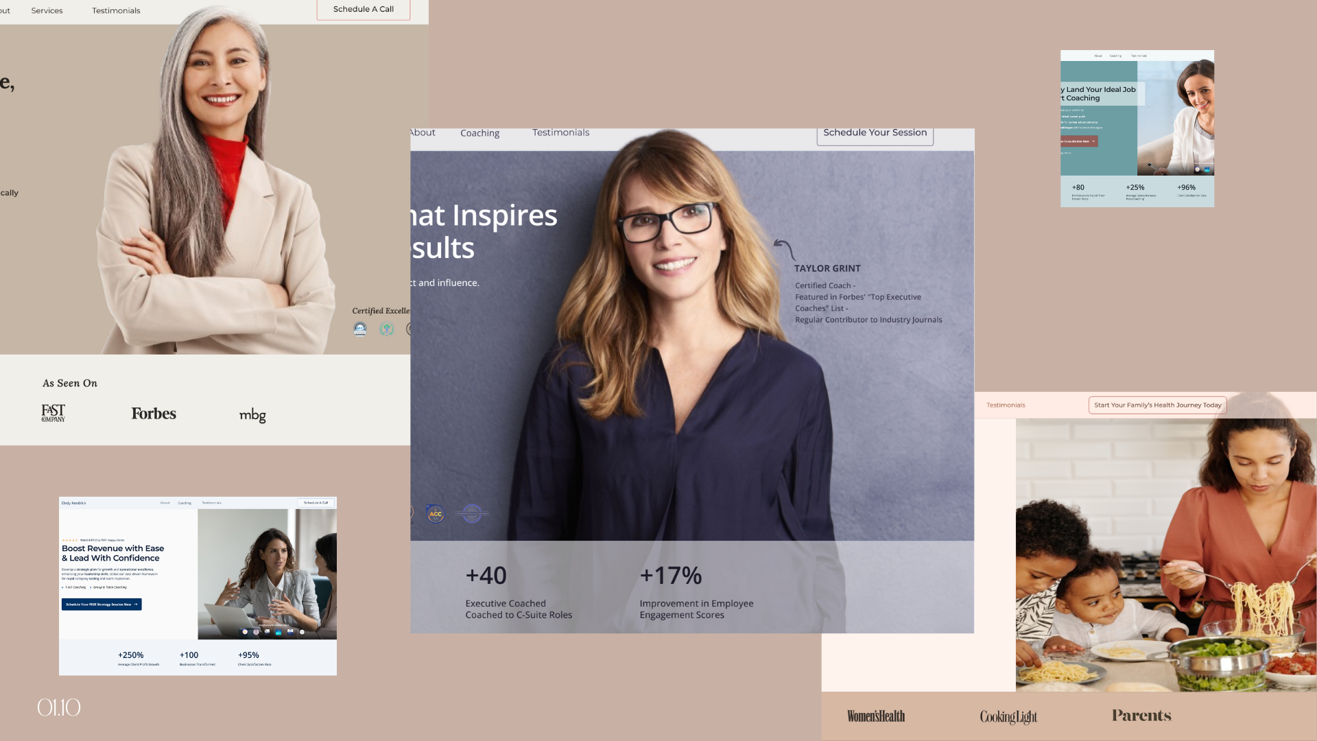 Collection of CRO Designs, Redesigns, Master Files and a Checklist