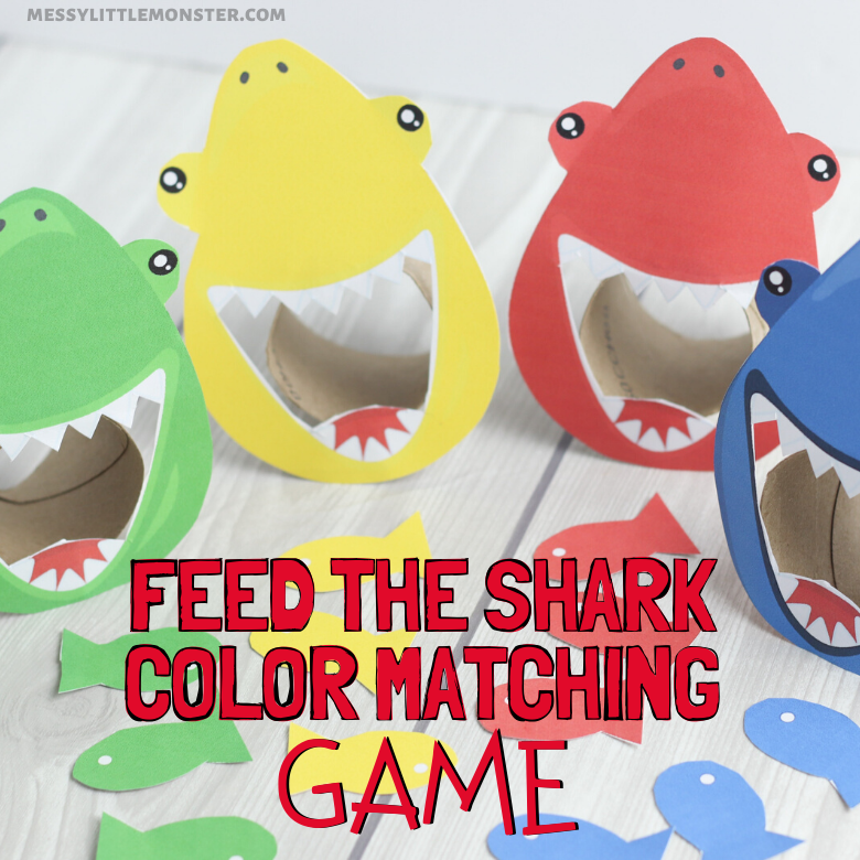 Color Matching Shark Game