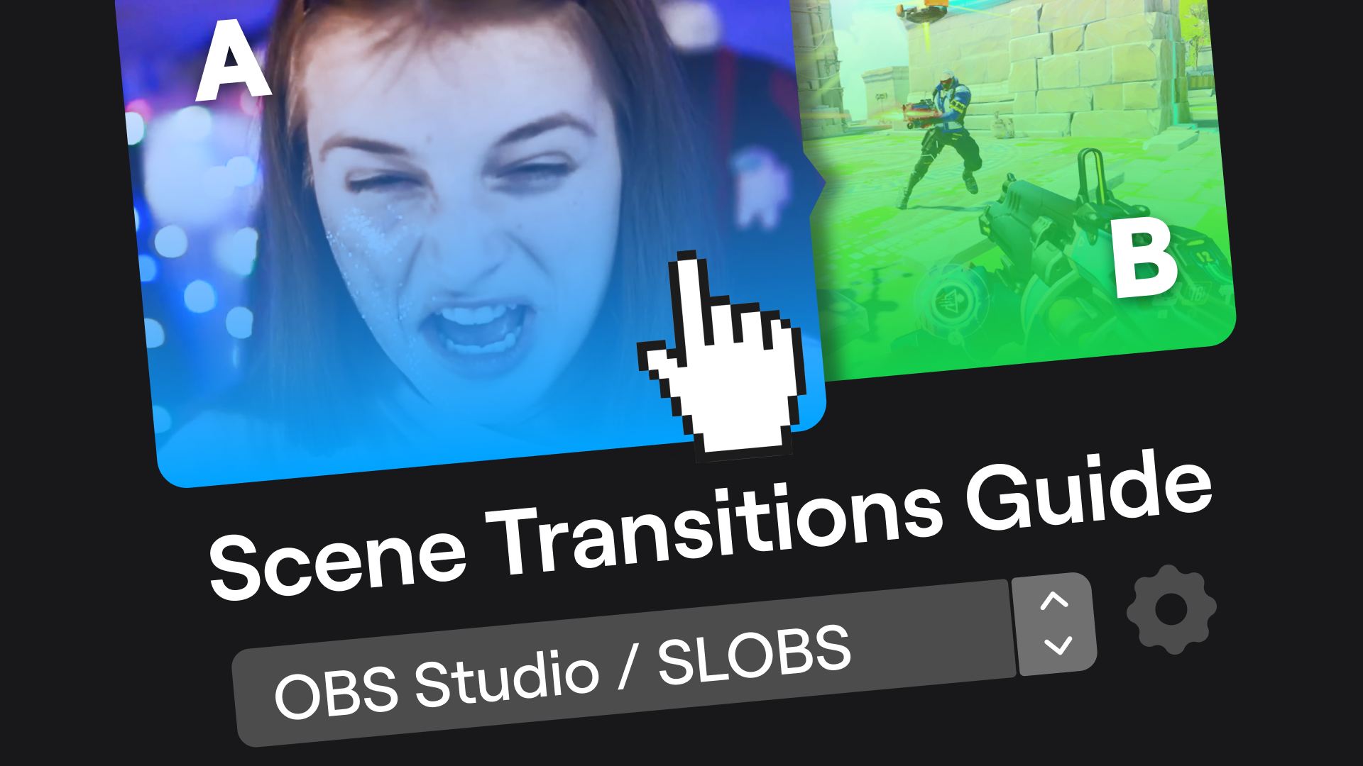 How to Use Scene Transitions in OBS/SLOBS | qoqsik - twitch emotes and ...