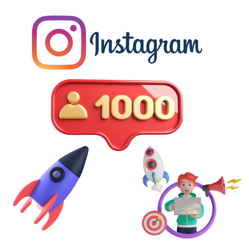 INSTAGRAM 1000 FOLLOWERS