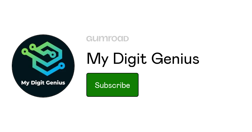 My Digit Genius
