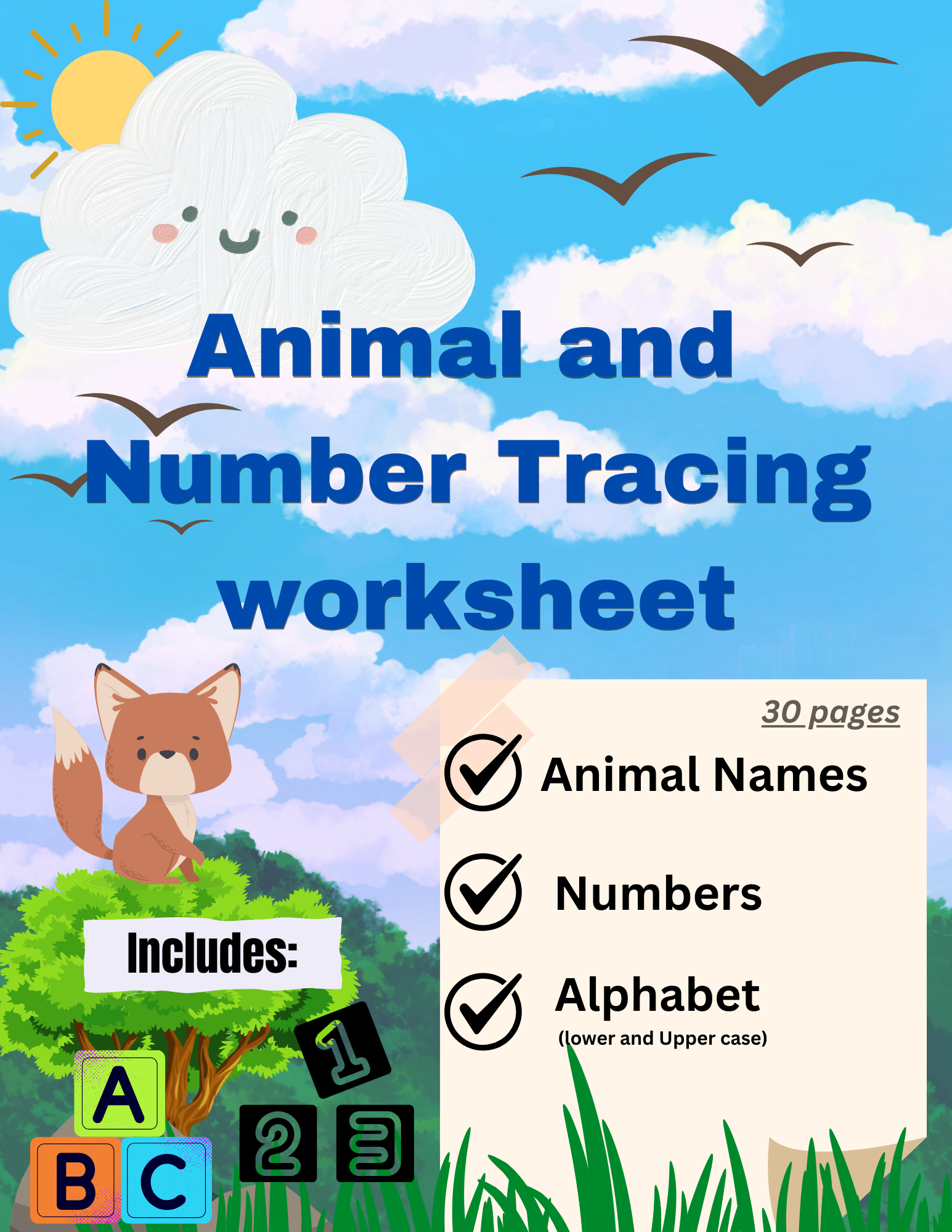 My Alphabet Tracing Book