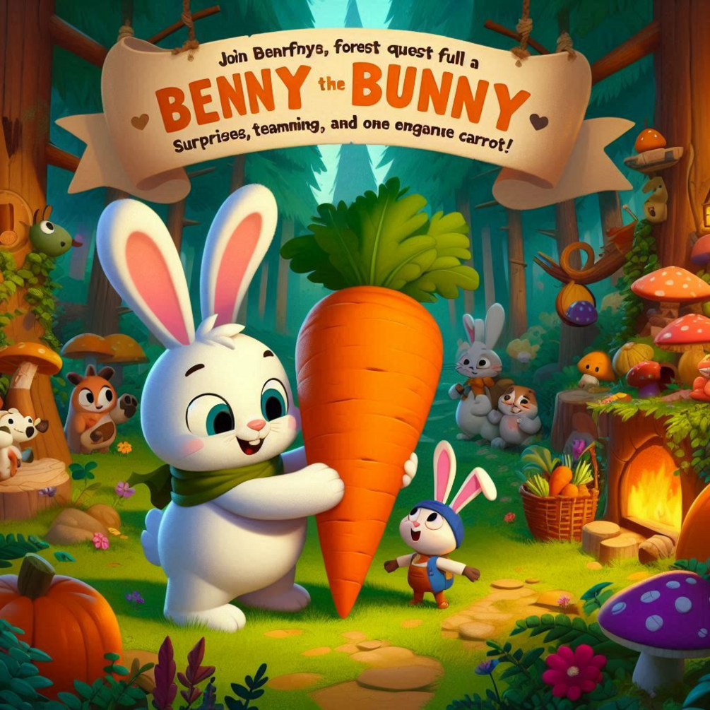 Benny the Bunny Short Story for Kids