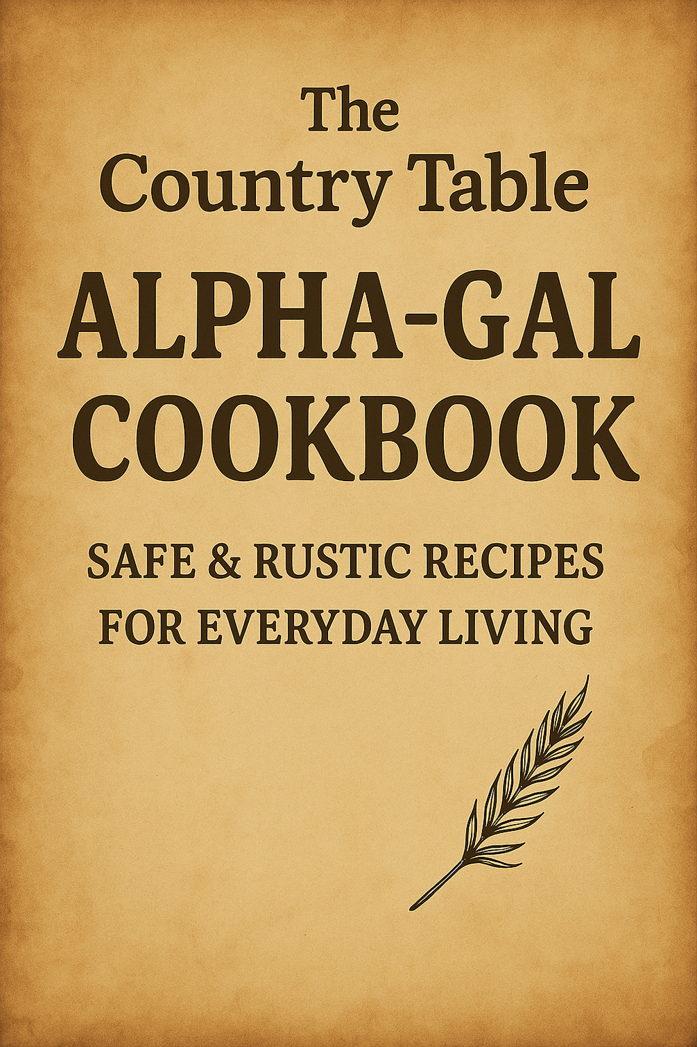 Alpha Gal Cookbook