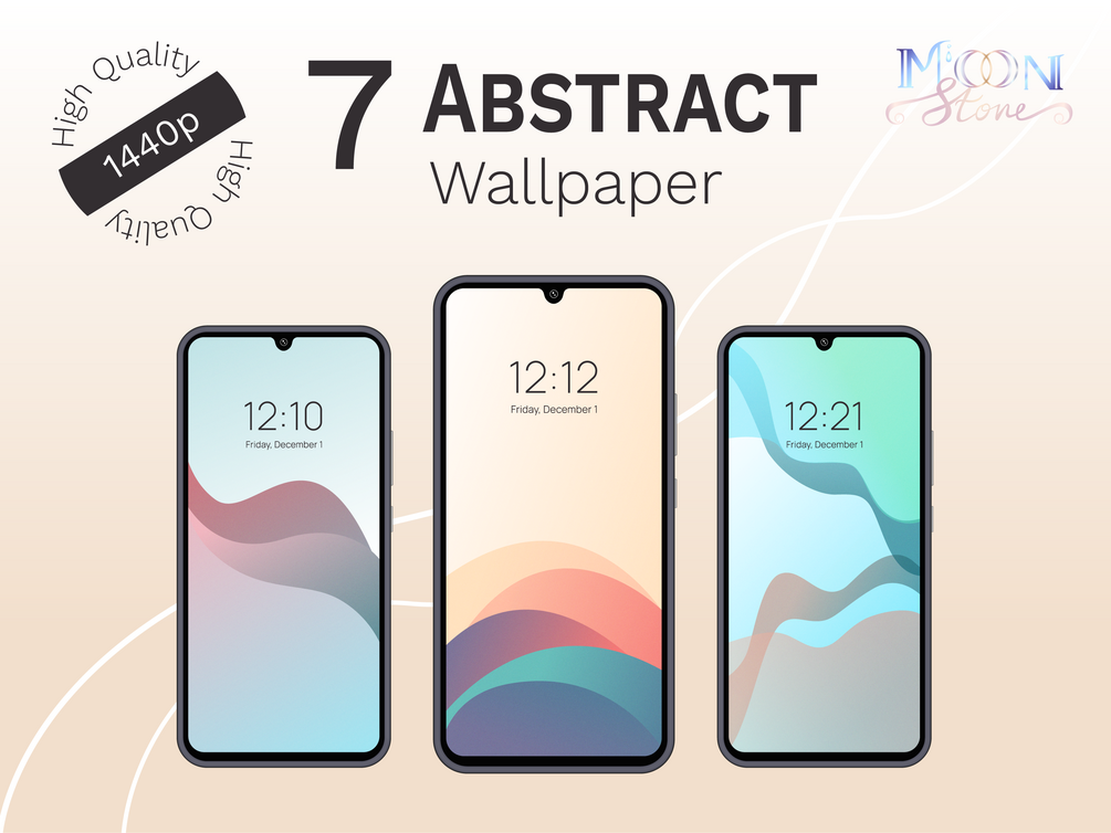 Premium Elegant Abstract Gradient Wallpaper Bundle