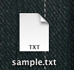Sample TXT