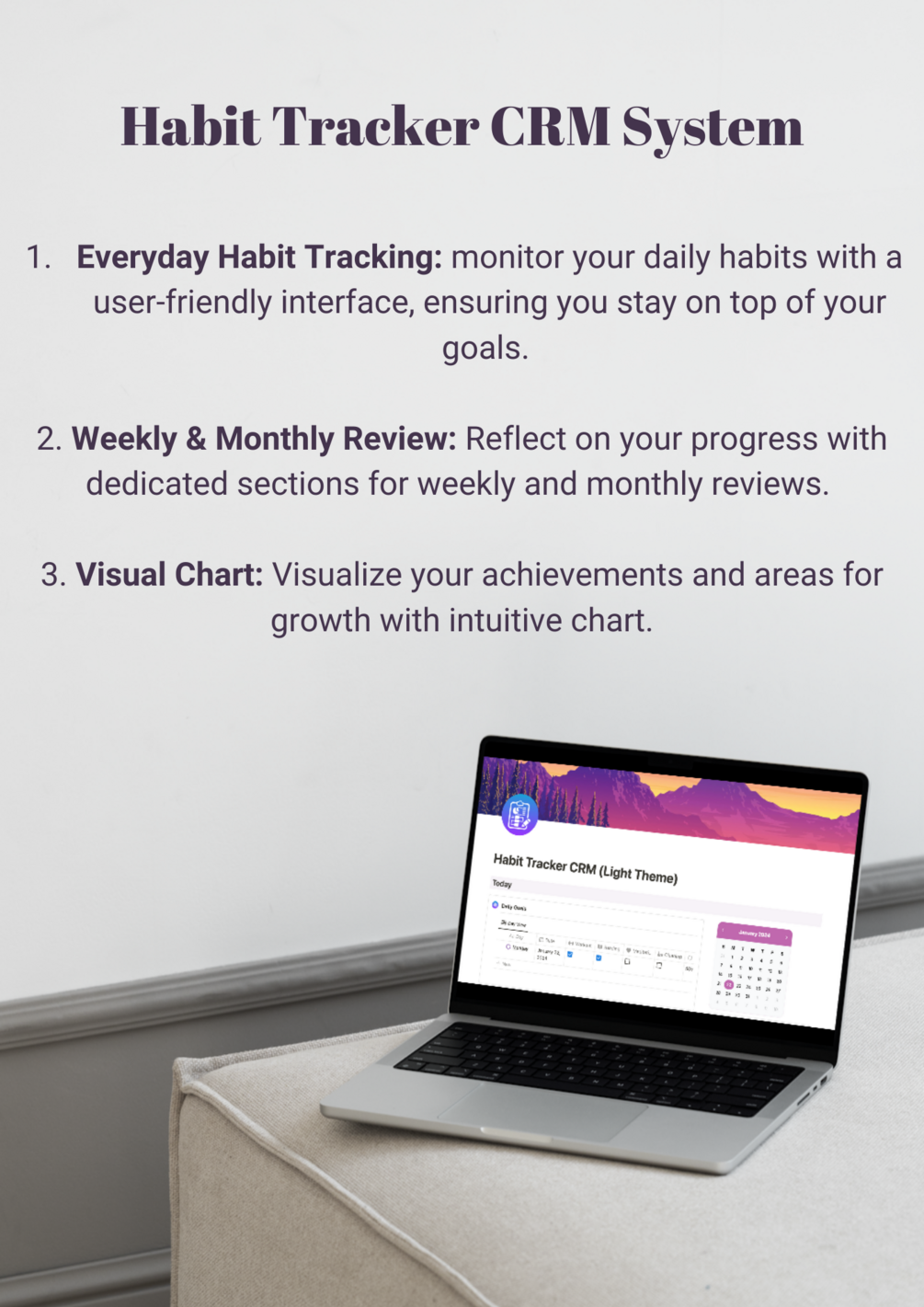 Habit Tracker CRM