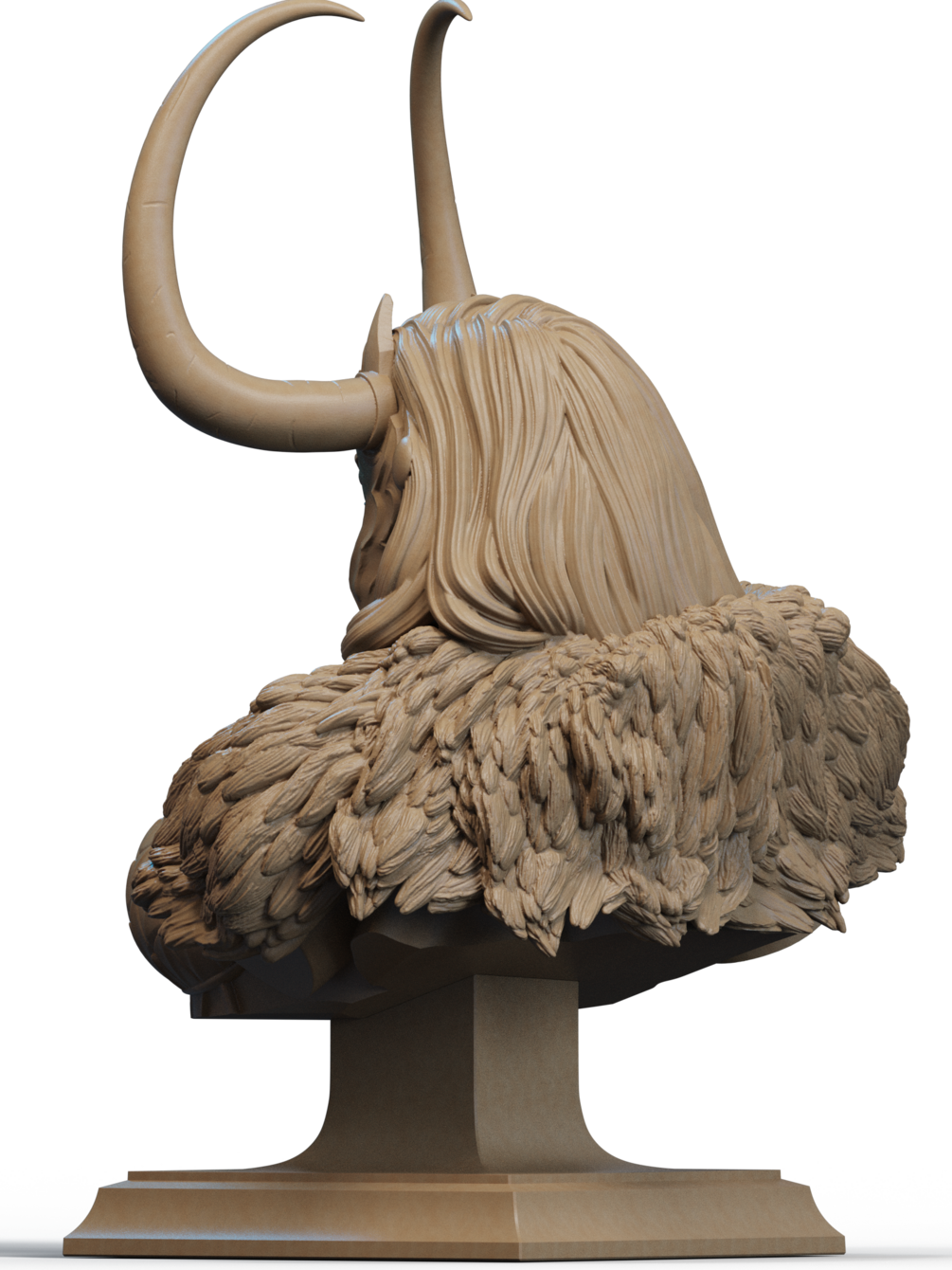 Lady Loki Bust 3D Print