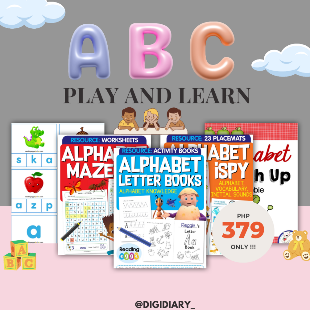 DIGITAL ALPHABET ACTIVITY BOOKS