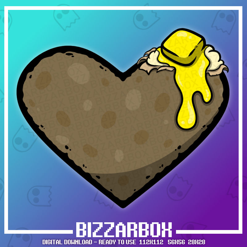 Streamer Emote: Potato Heart