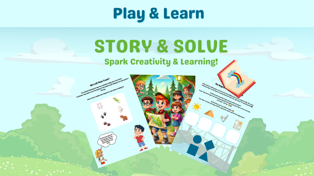 Story & Solve – Interactive Printable for Kids!