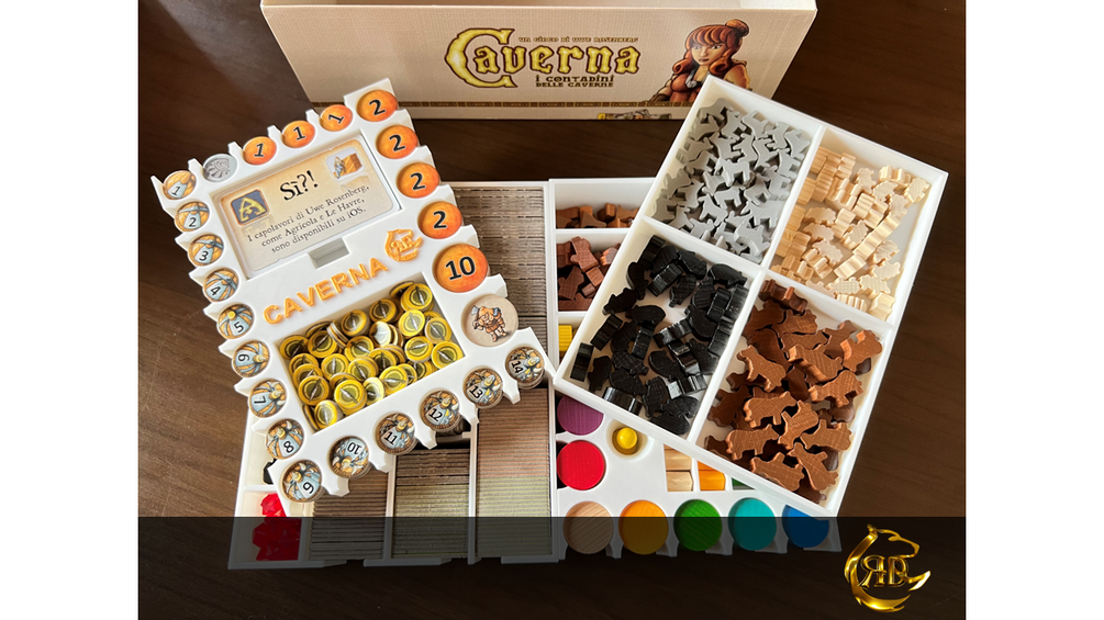 Caverna Board Game Organizer | Insert | Premium Storage Solution