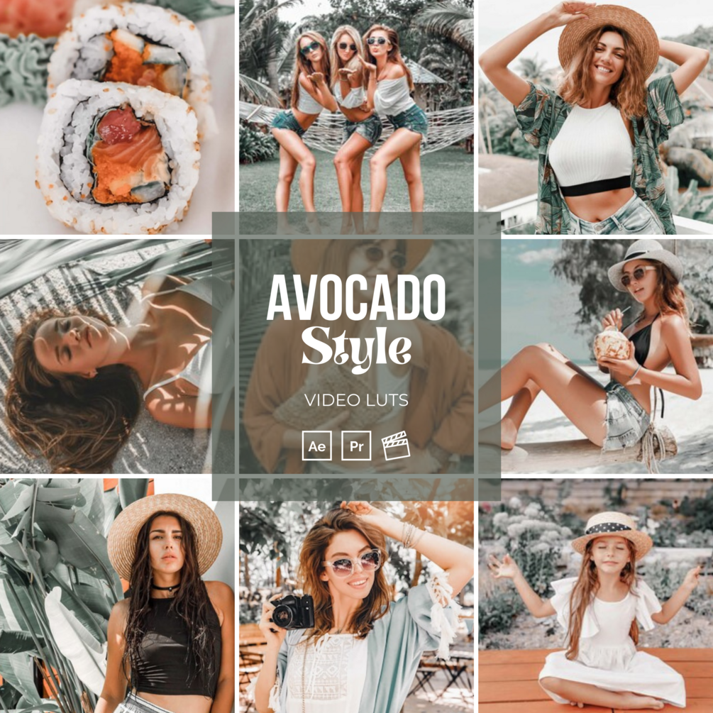 Avocado Video LUTs Presets