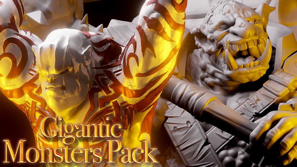 Gigantic Monsters Pack